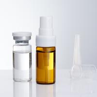 China Amber Glass With 20mm Snap Top Pump For Reagent Sample Bottle, Lyophilized Powder Bottle, Perfume Bottle for sale
