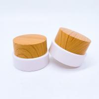 China 5ml Empty Nail Polish Bottles With Wood Grain Cap Nail Gel Jar for sale