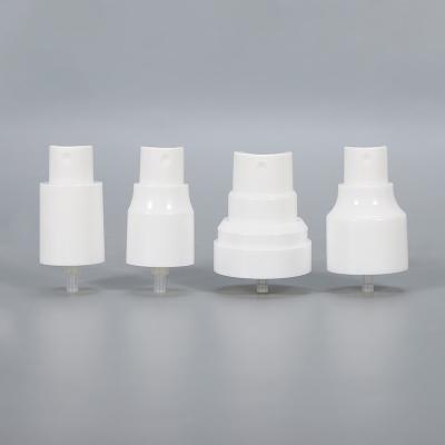China 18mm20mm24mm28mm White Fine Mist Sprayer Pump Airless Sprayer Pump Smooth Closure for sale