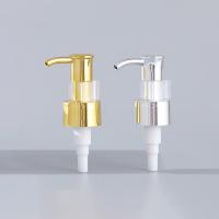 China Metal Gold/Silver Lotion Dispenser Pump Plastic Shampoo 28/410 24/410 Lotion Pump Dispenser Replacement for sale