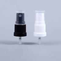China 18mm Black Tamper Evident Spray Pump With Cover Cap,Plastic Fine Mist Spray With Anti-Theft Ring for sale