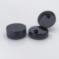 China 38/400 Black Ribbed Snap-Top Dispensing Cap with 0.25