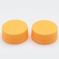 China 38mm-40mm Yellow LDPE Tamper Evident Screw On Cap for sale