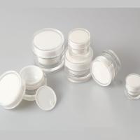 China 5G 10G 15G 20G 50G 100G Cosmetic Jar Acrylic Cream Jar Refillable Cans Vacuum Bottle for sale