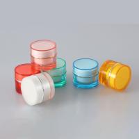 China Storage Bottles Portable Refillable Travel Face Cream Lotion Cosmetic Container Plastic Empty Makeup Jar Box for sale