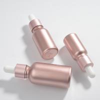 China 1pc Rose Gold Glass Essential Oil Dropper Bottles 10ML 15ML 30ML 50ML 100ML Empty Cosmetic Packaging Perfume Bottles for sale