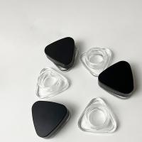 China SAMPLE 5mL/10ml/15ml/30ml/50ml Triangle Premium Glass Concentrate Jar Child Safe - Opaque or Clear for sale