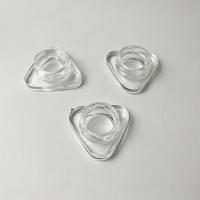 China SAMPLE 5mL/10ml/15ml/30ml/50ml Triangle Premium Glass Concentrate Jar Child Safe - Opaque or Clear for sale