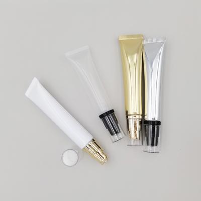 China 5ml-100ml Screw Cap Squeeze Facial Cleanser Essence Plastic Hand Cream Tube for sale