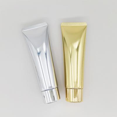 China Silver / Gold Nozzle Tip With Screw Cap For Moisturizer Cream Tube 15ml ~ 75ml. (0.508oz ~ 2.536oz) for sale