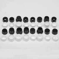 China Ribbed Plastic Tamper Evident Cap 18mm With Insert For Essential Oil Bottle for sale