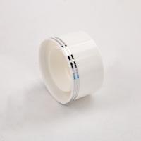 China 12-410, 20-410, 24-410 double-layer cap PP plastic screw cap cosmetic plastic bottle cap with gold/silver hot stamping for sale