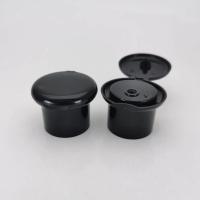 China 28mm 28-415 PP BLACK Flip Top Cap for sale
