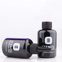 China 120 ML 4 fl oz LDPE PLASTIC OPAQUE SOLID BLACK LIGHTPROOF PLASTIC BOTTLE for sale