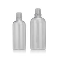 China 300ml 500ml PET Bottle + 24/410 Flip Top Cap for sale
