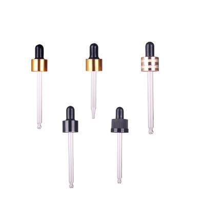China 15 ml 30ml Glass Dropper Caps For Essential Oil Bottles for sale
