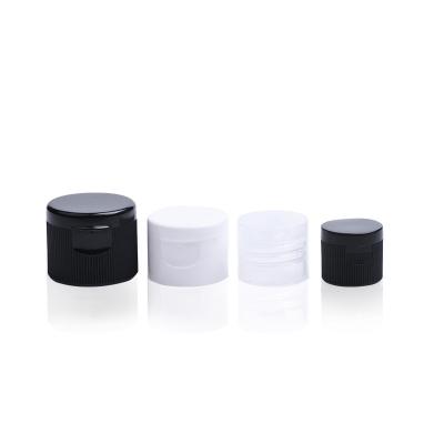 China 20-410 White PP Flip Top Cap, 0.125 Inch Orifice for sale