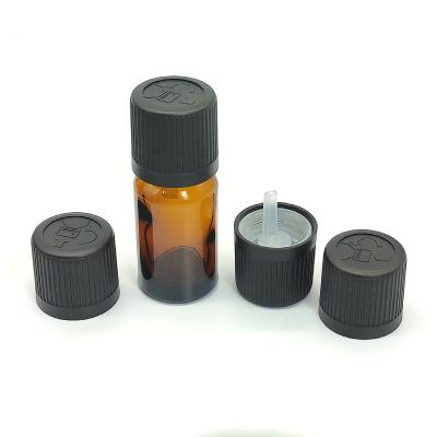China 18mm PP Plastic Bottle Cap featuring an Inner Plug, Press Screw, Anti-Theft Cover, and Childproof Double-Layer Dust Cover for sale