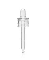 China PETG plastic essence liquid oil dispense dropper for skin care bottle for sale