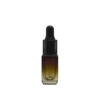 China 3ml/0.1oz Dropper Bottle Square glass bottle, oil bottle, blue/black/white for sale