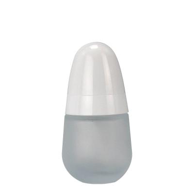 China 1 oz.(30ml) 30ml Matt Glass Bottle & Lotion Pump for sale