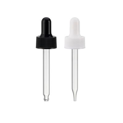 China 20-400 Black/White Glass Dropper for sale