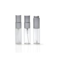 China 5ml Frosted Glass Perfume Travel Atomizer/  5ML Mini Essential Oil Bottle With Dropper for sale