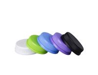 China White Green Purple Blue Black Ribbed Skirt Cap w/printed PE Liner, 95-400 for sale