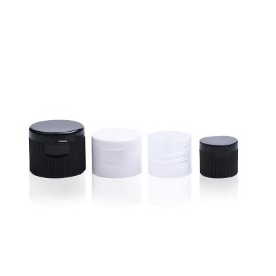 China 18mm 20mm 24mm 28mm  Cap, disc top, black/ white, matt, PP for sale