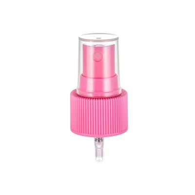 China Mist Spray 24/410 Ribbed Custom Light Pink for sale