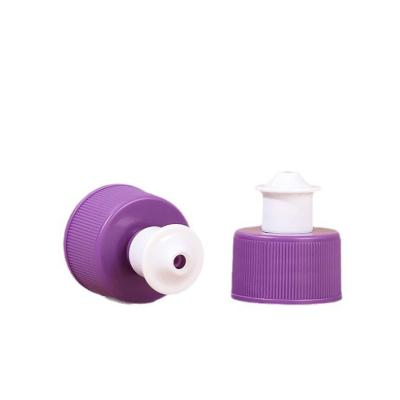 China Purple + White  Push & pull Cap for sale
