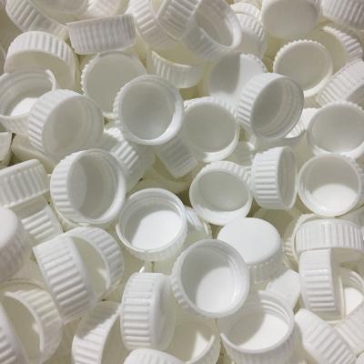 China Plastic capsules White Screw Caps for sale
