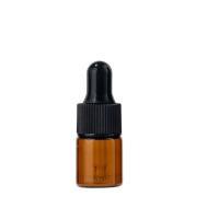 China 1ML 2ML 3ML 5ML Amber Mini Glass Dropper Bottles for sale