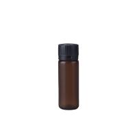 China 10ml Dark Amber Plastic Bottle With Tamper Evident Caps for sale