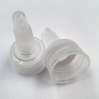 China 24-410 White PP Plastic Twist Top Cap with Liner for sale