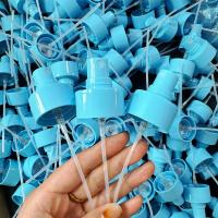 China Blue Plastic Bottle Perfume Spray Head Fine Mist Sprayer for sale