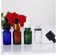 China 5ml,10ml,15ml,20ml,30ml,50ml,100ml clear essential oil bottle dropper glass bottle，multicolor for sale