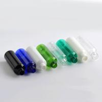 China 100ml blue clear green amber black white plastic PET shampoo lotion bottle pump bottle with high quality for sale