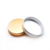 China Diameter 38mm 40mm Bottle Lids Silver Metal Aluminum Screw Caps for sale