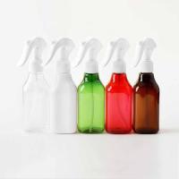 China Custom logo labeling 200ml transparent fine mist trigger water spray bottle for sale