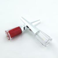 China High quality plastic empty cone lip gloss tube with silver cap for liquid cosmetic packaging for sale