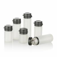 China 1ml , 2ml, 3ml Mini Amber clean Borosilicate Small Glass Vial With Tearing Off Cap for sale