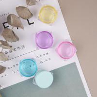 China 3g,5g,PET plastic mini jar square bottom cosmetic eye cream lipbalm jar for sale
