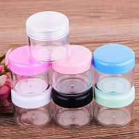 China 20g 20ml  plastic container medicine balm cosmetic cream jars with colorful caps for sale