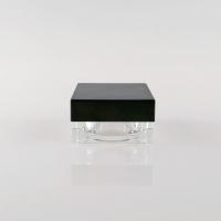 China 5g 30mL,15ml, 5ml,10ml,20ml, Small Square bottom cream box Colorful sample Skin Care Cream plastic jar for sale