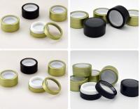 China 4g Eye shadow box, powder cartridge packing material, ABS cosmetics packing box, separate bottling with clear lid for sale