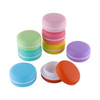 China Customer's Logo 5g，10g Plastic Pink Purple Red Box Marca Dragon Cosmetics Cream Bottles Eye Shadow Box And Jewelry box for sale