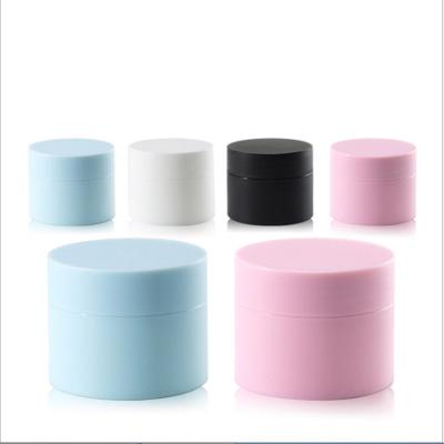 China luxury face cream bottle frosted glass cosmetic jar 5g,10g,15g skincare glass packaging for sale
