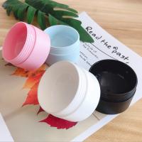 China luxury face cream bottle frosted glass cosmetic jar 5g,10g,15g skincare glass packaging for sale