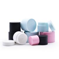 China luxury face cream bottle frosted glass cosmetic jar 5g,10g,15g skincare glass packaging for sale